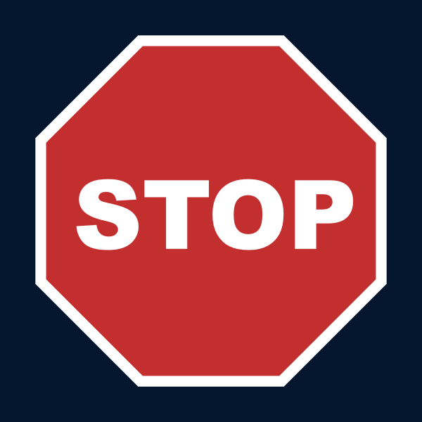 stop sign shape uk