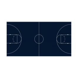 Basketball Court Markings & Graphic - Easy Markings